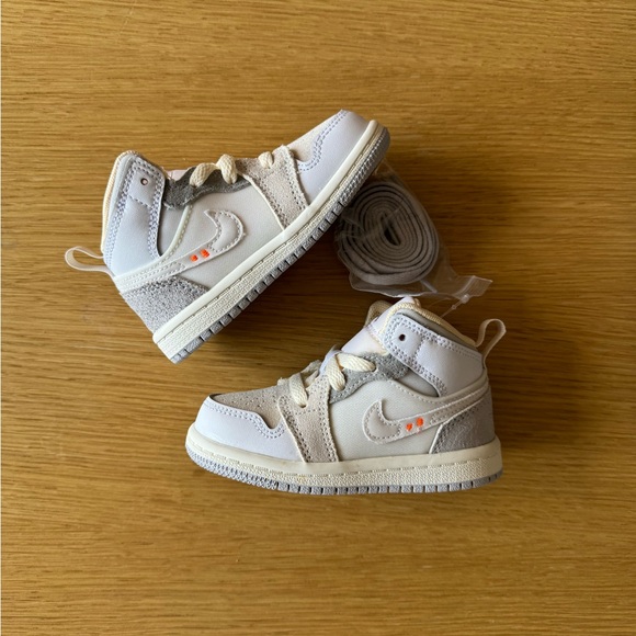 Jordan | Shoes | Toddler White And Gray Jordan Sneakers | Poshmark